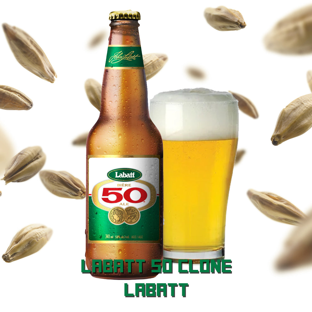 Hoppy.ca | Labatt 50 Clone - Labatt - Recette tout grain 20L